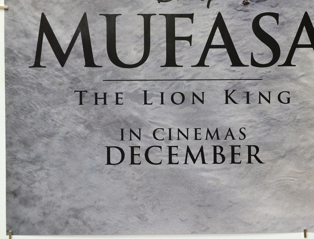 “Mufasa: The Lion King” Original Quad Poster - Film Poster - Movie Pos ...