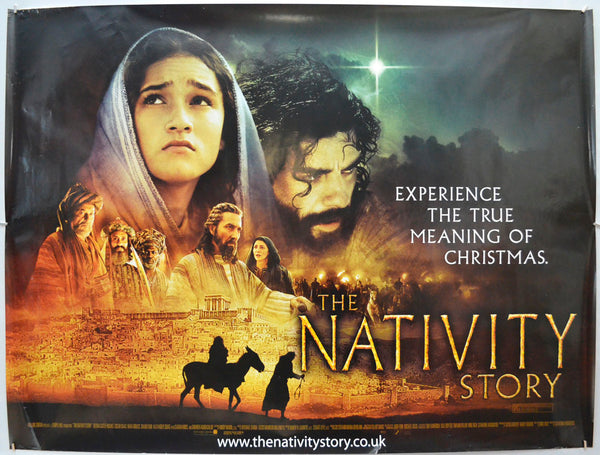 “The Nativity Story” Original Quad Poster - Film Poster - Movie Poster ...