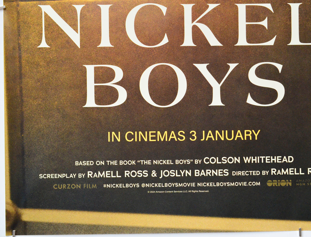 “Nickel Boys” Original Quad Poster - Film Poster - Movie Poster ...