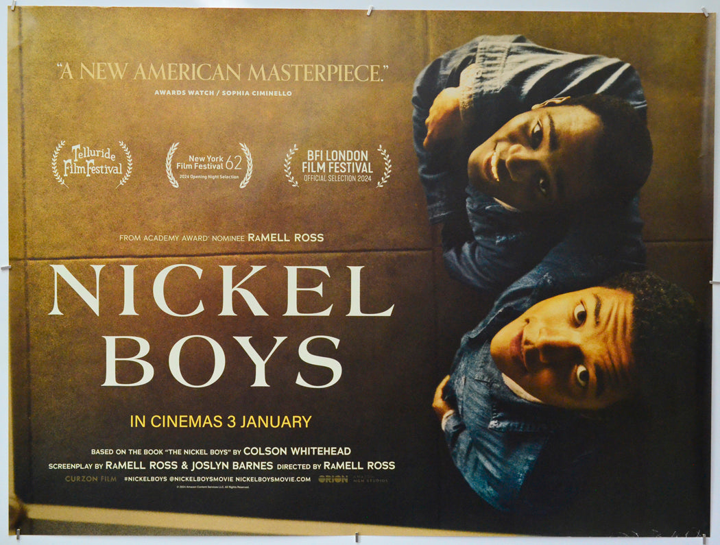 “Nickel Boys” Original Quad Poster - Film Poster - Movie Poster ...