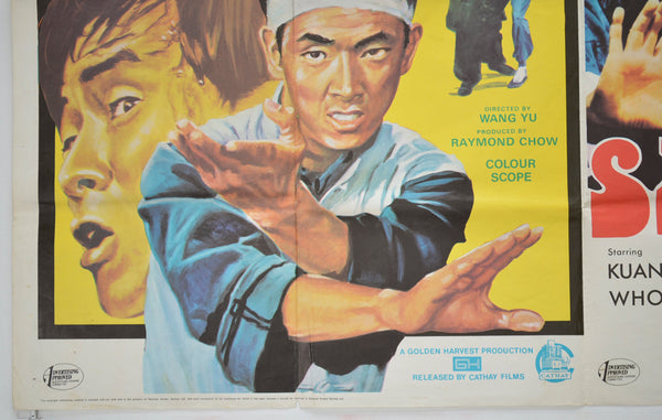 “The One Armed Boxer / Skyhawk” (Double bill) Original Quad Poster - F ...