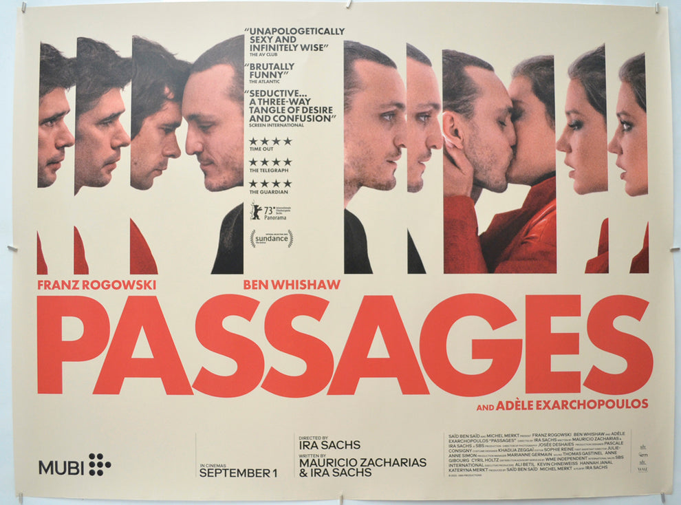 “Passages” Original Quad Poster - Film Poster - Movie Poster – pastposters