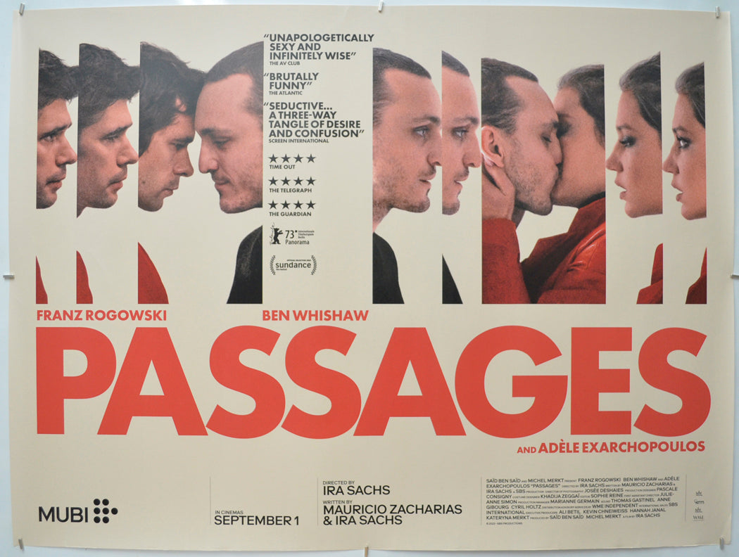 “Passages” Original Quad Poster - Film Poster - Movie Poster – pastposters