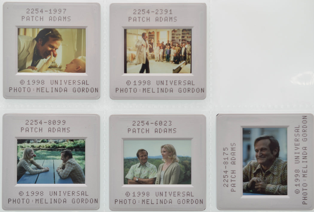 “Patch Adams” Original 35mm Slides - Cinema Press Slides – pastposters