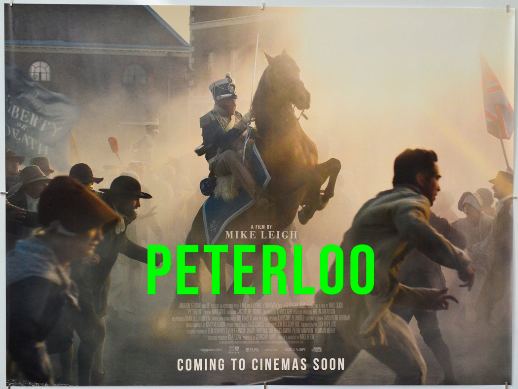 “Peterloo” Original Quad Poster - Film Poster - Movie Poster – pastposters
