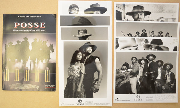“Posse” Original Cinema Exhibitors Press Kit – pastposters