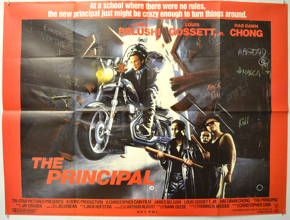 “The Principal” Original Quad Poster - Film Poster - Movie Poster ...