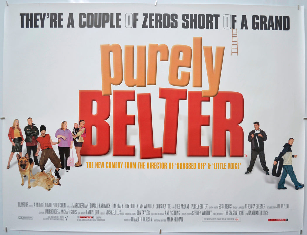 “Purely Belter” - Original Quad Poster - Film Poster - Movie Poster ...