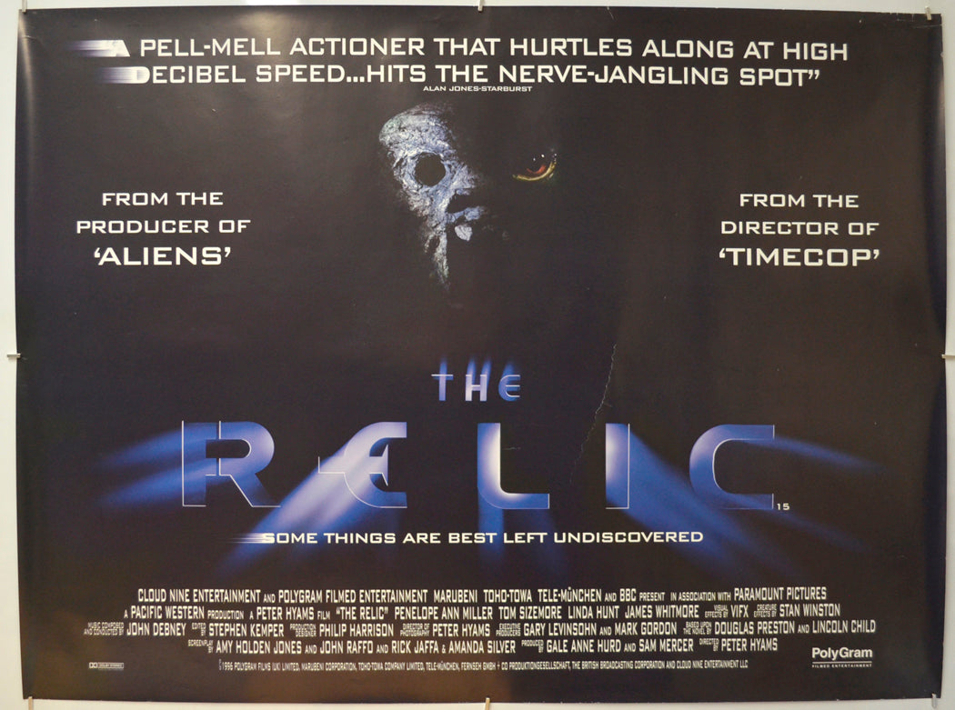 “The Relic” Original Quad Poster - Film Poster - Movie Poster – pastposters