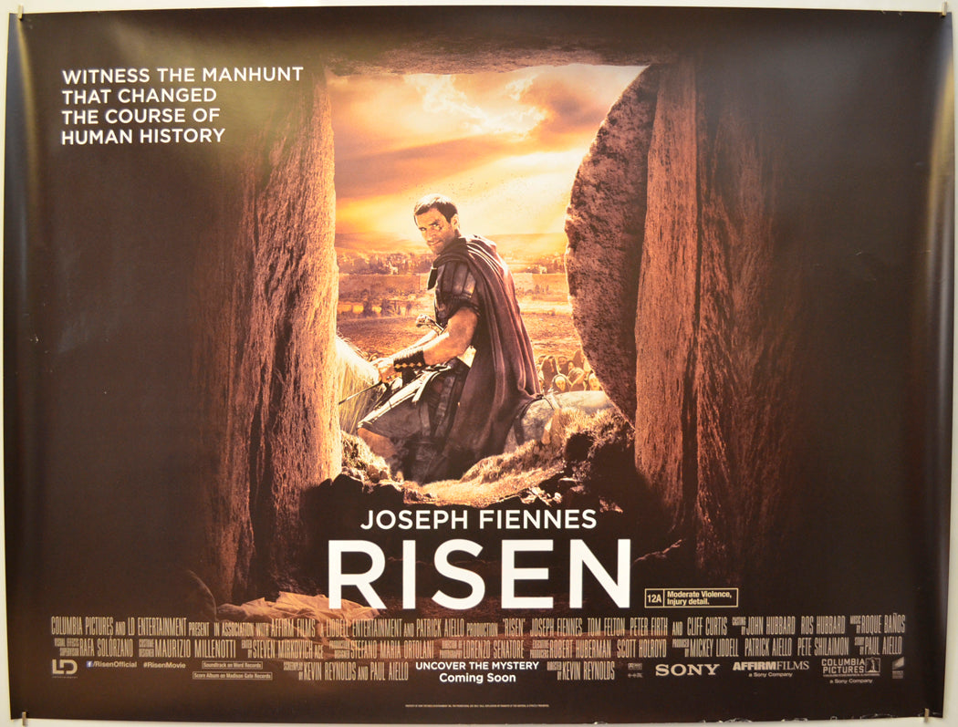 “Risen” Original Quad Poster - Film Poster - Movie Poster – pastposters
