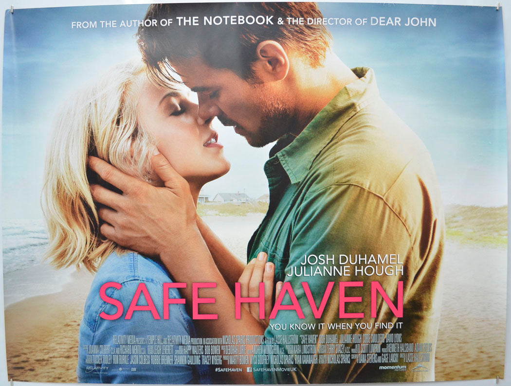 “Safe Haven” Original Quad Poster - Film Poster - Movie Poster ...