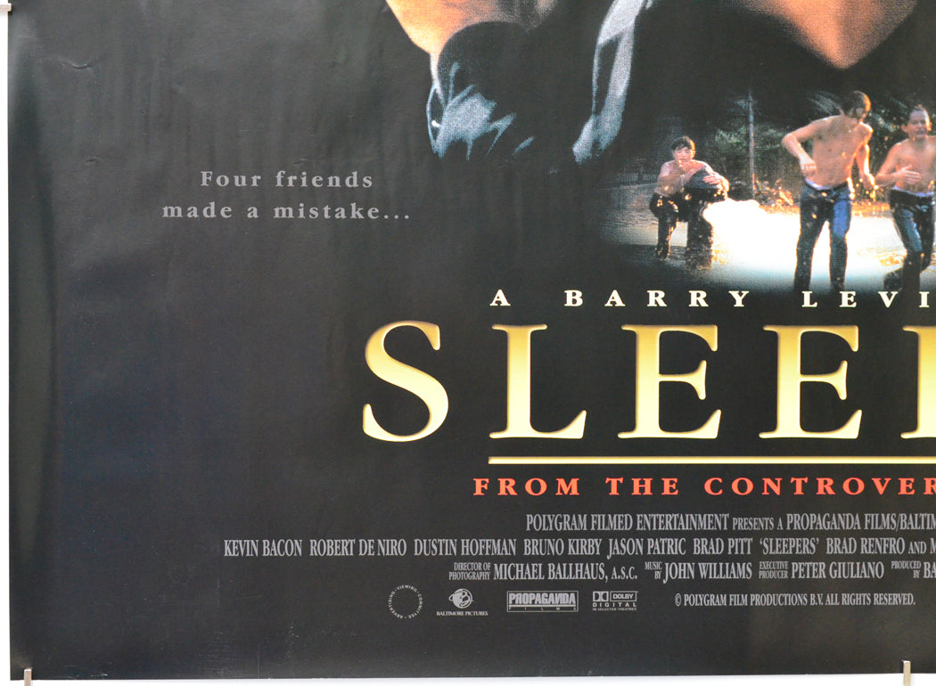 “Sleepers” Original Quad Poster - Film Poster - Movie Poster – pastposters