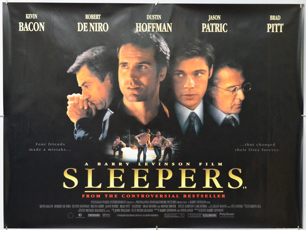 “Sleepers” Original Quad Poster - Film Poster - Movie Poster – pastposters