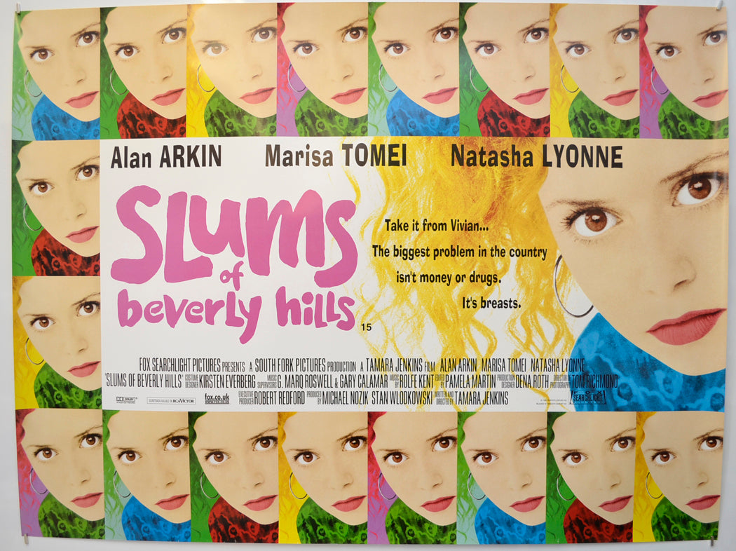 “Slums Of Beverly Hills” Original Quad Poster - Film Poster - Movie Po ...