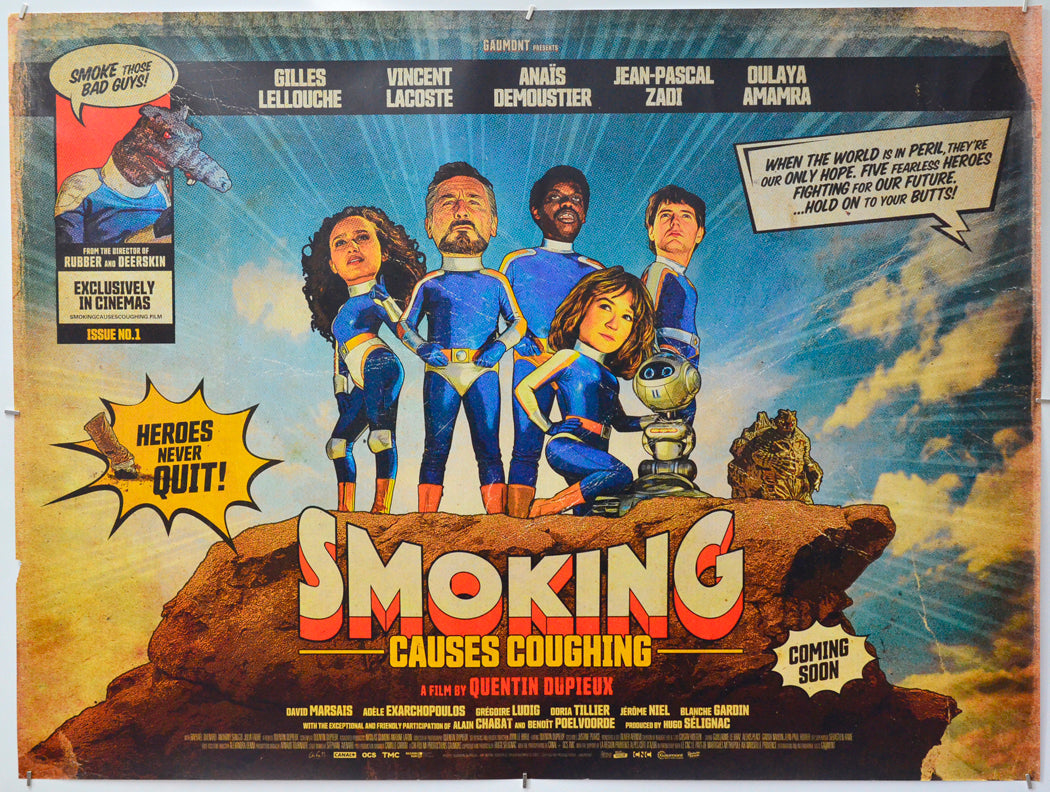 “Smoking Causes Coughing” Original Quad Poster - Film Poster - Movie P ...