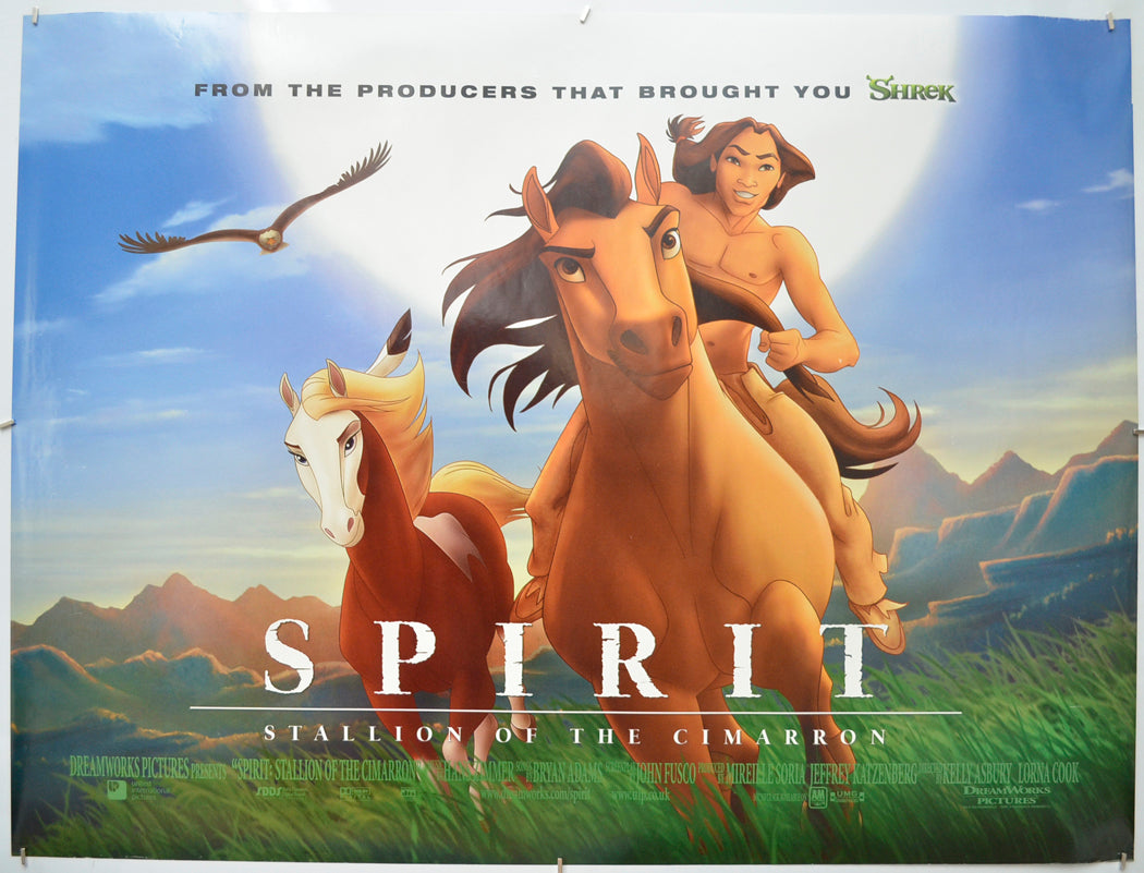 “Spirit : Stallion Of The Cimarron” Original Quad Poster - Film Poster ...