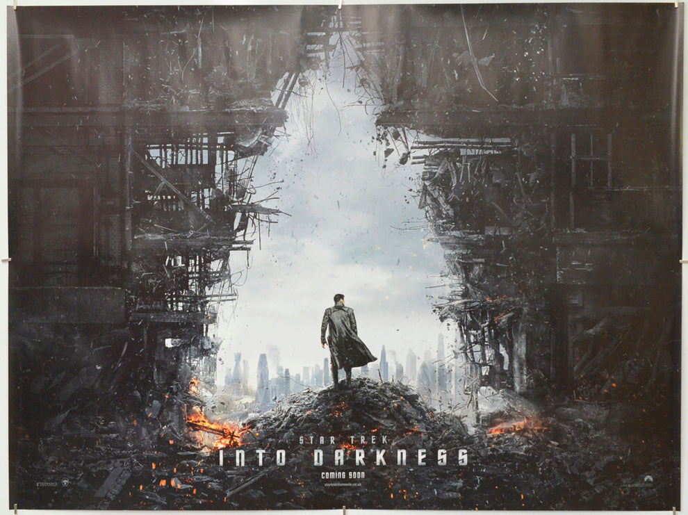 “Star Trek : Into Darkness” Original Quad Poster - Film Poster - Movie ...