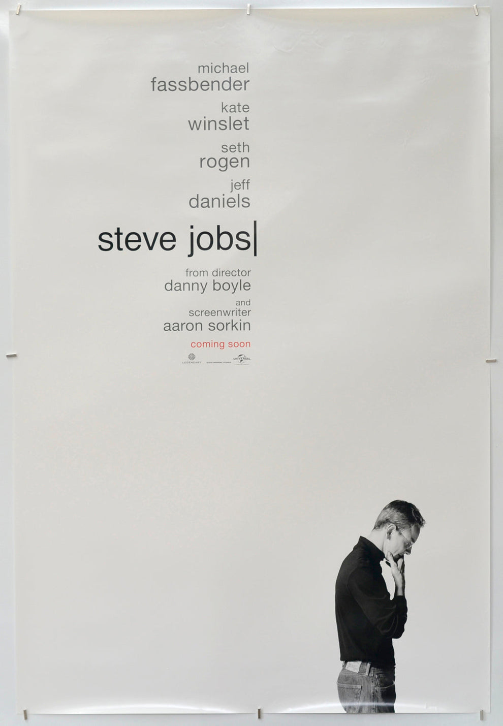 “Steve Jobs” Original One Sheet Poster - Film Poster - Movie Poster ...