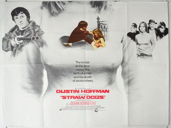 “Straw Dogs” Original British Quad Poster - Movie Poster – pastposters