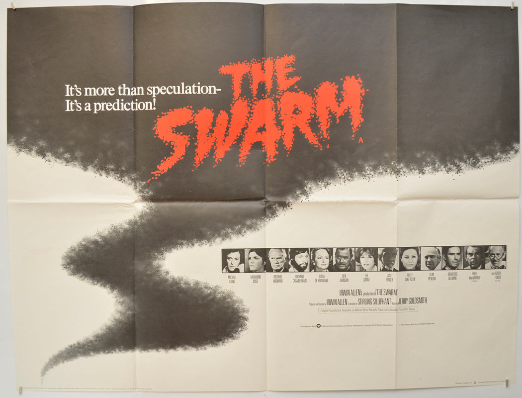 “The Swarm” Original Quad Poster - Film Poster - Movie Poster – pastposters