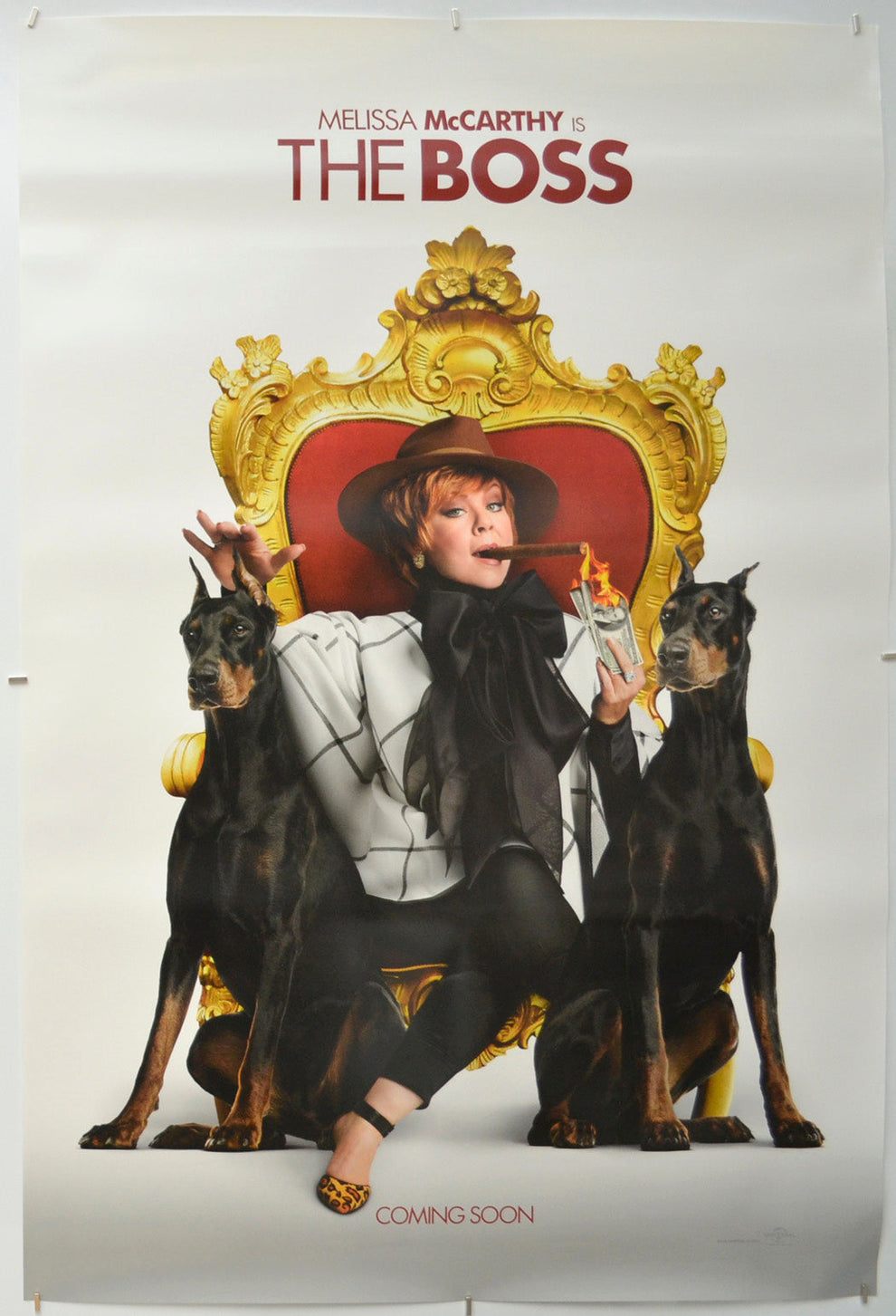 “The Boss” Original One Sheet Poster - Film Poster - Movie Poster ...