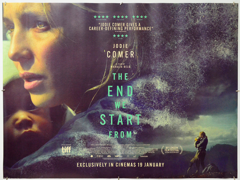 “The End We Start From” Original Quad Poster - Film Poster - Movie Pos ...