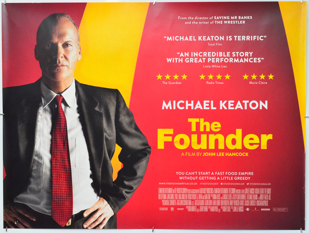 “The Founder” Original Quad Poster - Film Poster - Movie Poster ...