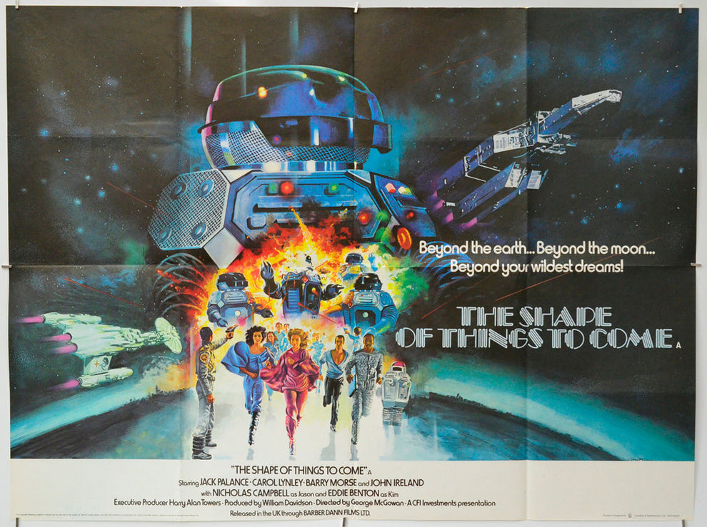 “The Shape Of Things To Come” Original Quad Poster - Film Poster - Mov ...