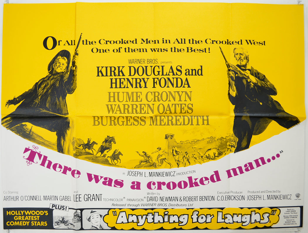 “There Was A Crooked Man” Original Quad Poster - Film Poster - Movie P ...