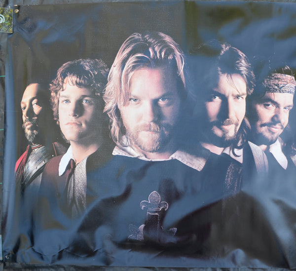 “The Three Musketeers” - Original Cinema Banner - Film Banner - Movie ...