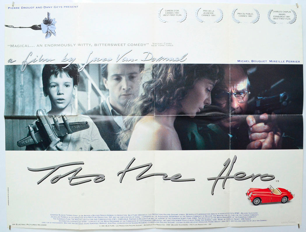 “Toto The Hero” (a.k.a. Toto Le Heros) Original Quad Poster - Film Pos ...