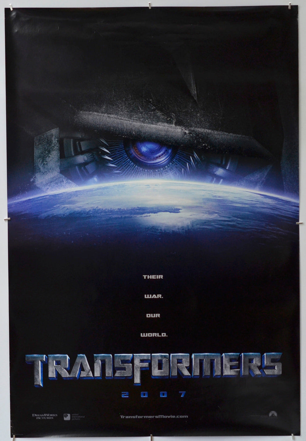 “Transformers” Original One Sheet Poster - Film Poster - Movie Poster ...