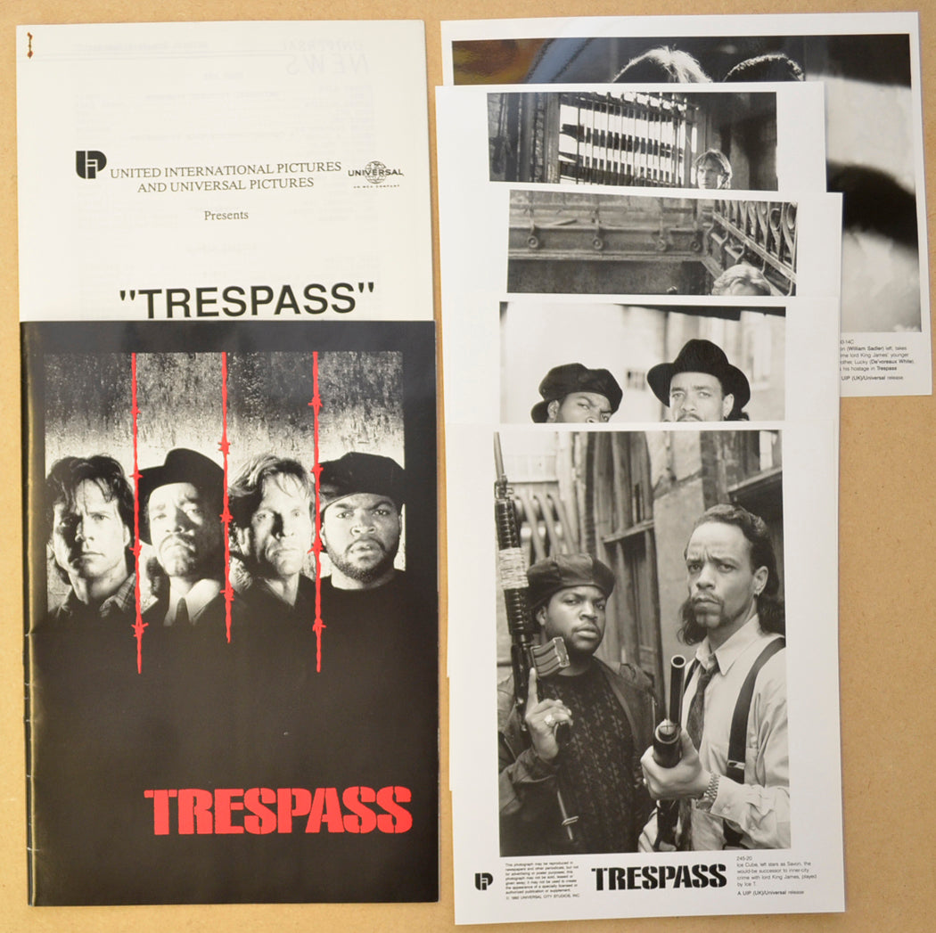 “Trespass” Original Cinema Exhibitors Press Kit – pastposters