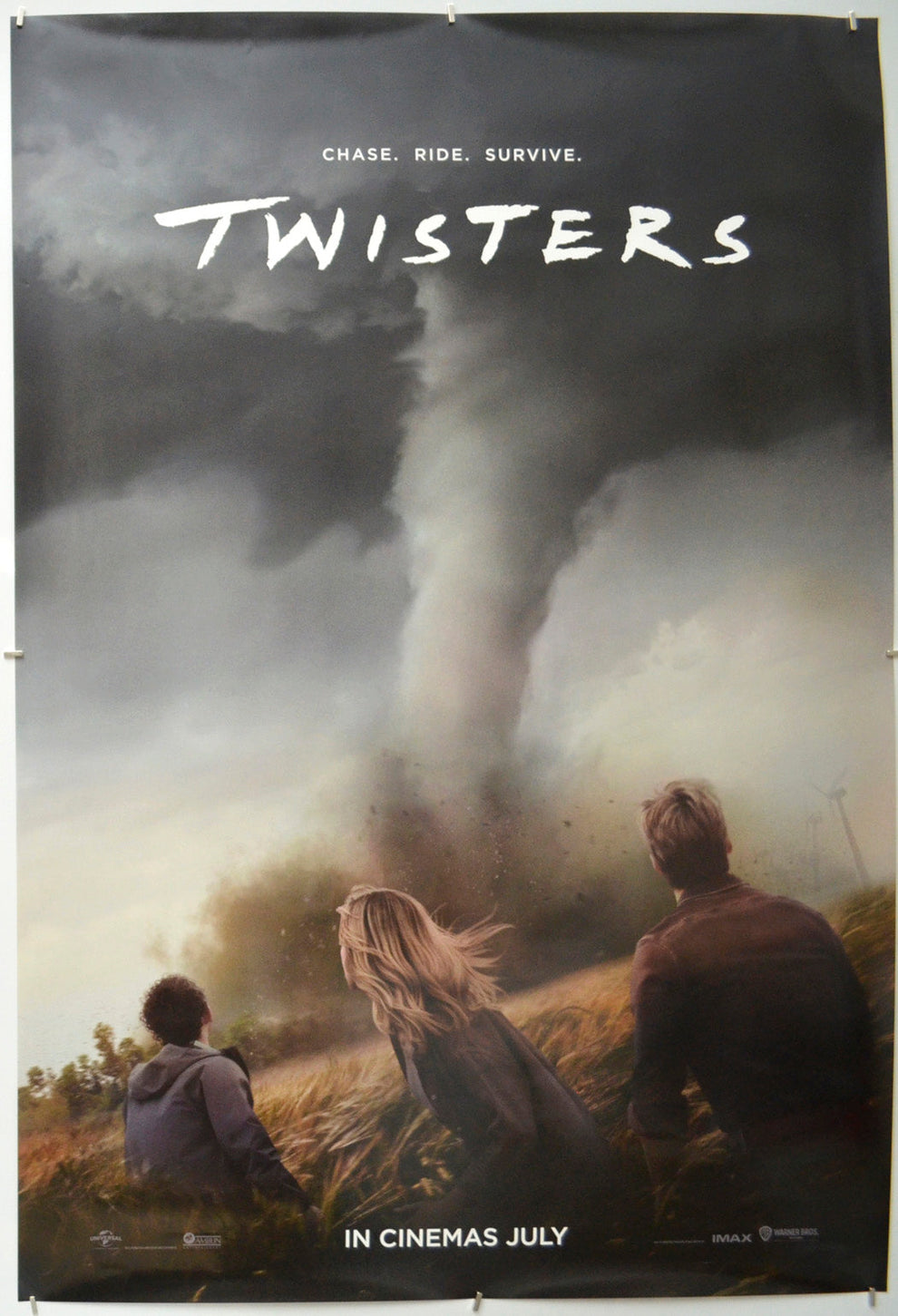 “Twisters” Original One Sheet Poster - Film Poster - Movie Poster – pastposters