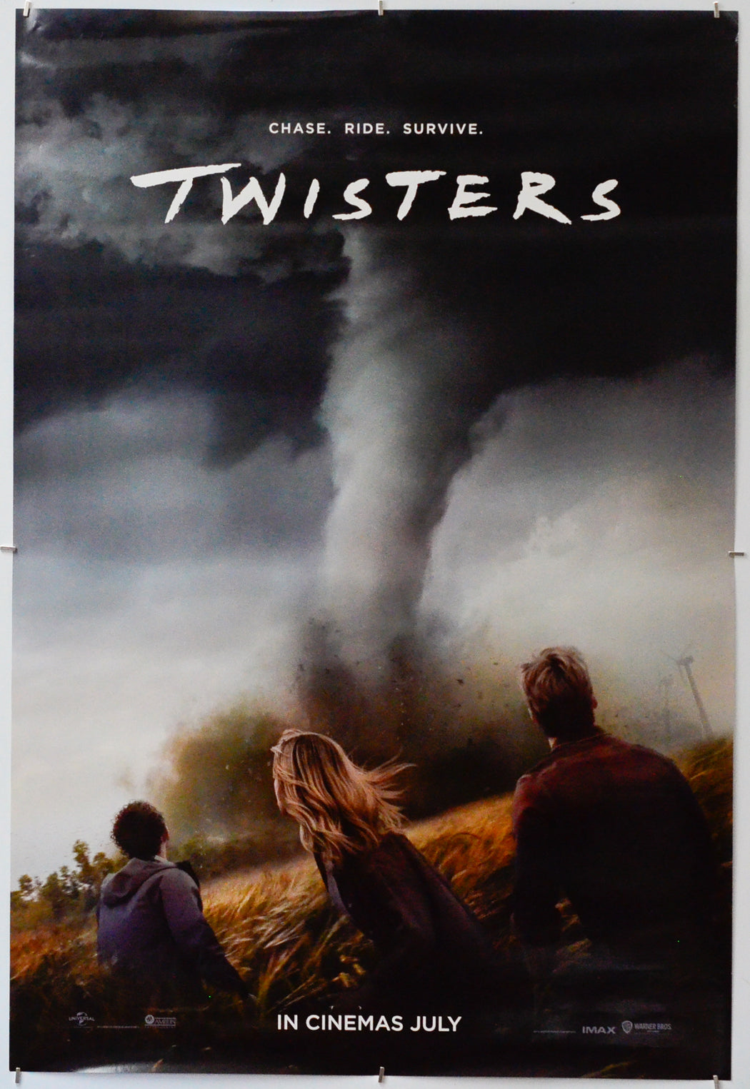 “Twisters” Original One Sheet Poster - Film Poster - Movie Poster ...