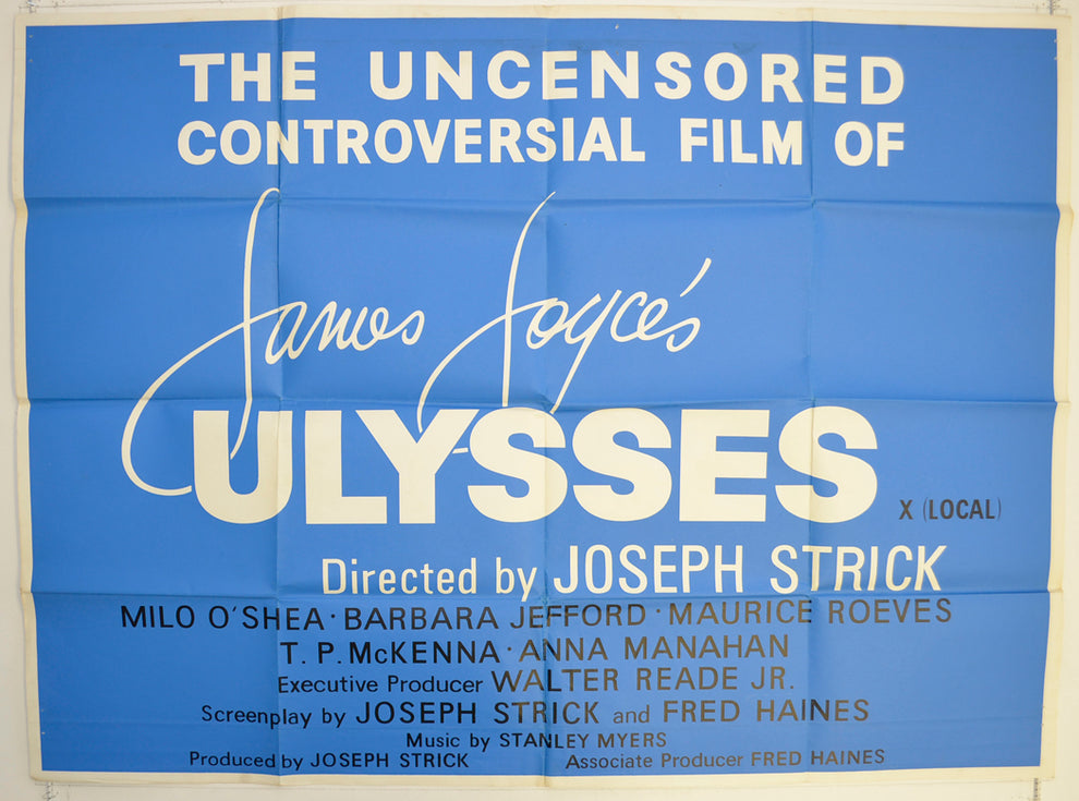 “Ulyssess” Original British Quad Poster - Film Poster - Movie Poster ...