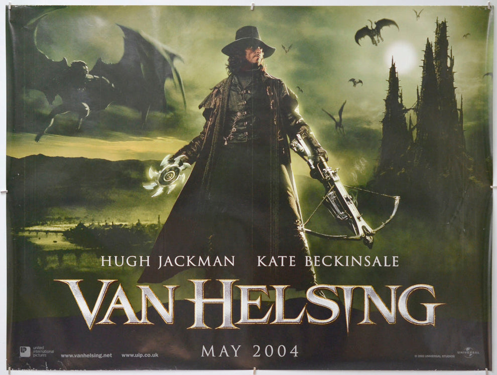 “Van Helsing” Original Quad Poster - Film Poster - Movie Poster ...