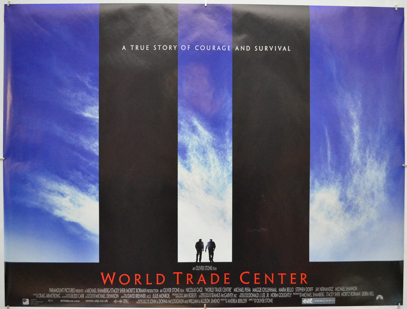 “World Trade Center” - Original Quad Poster - Film Poster - Movie Post ...