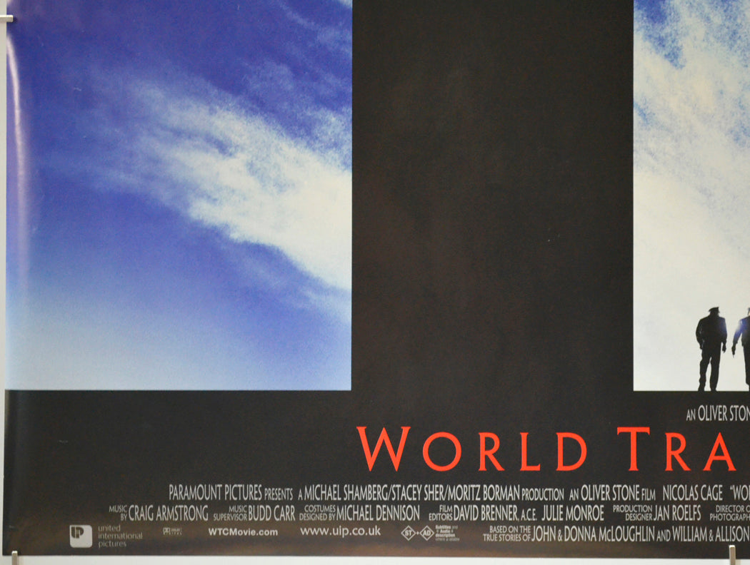 “World Trade Center” - Original Quad Poster - Film Poster - Movie Post ...